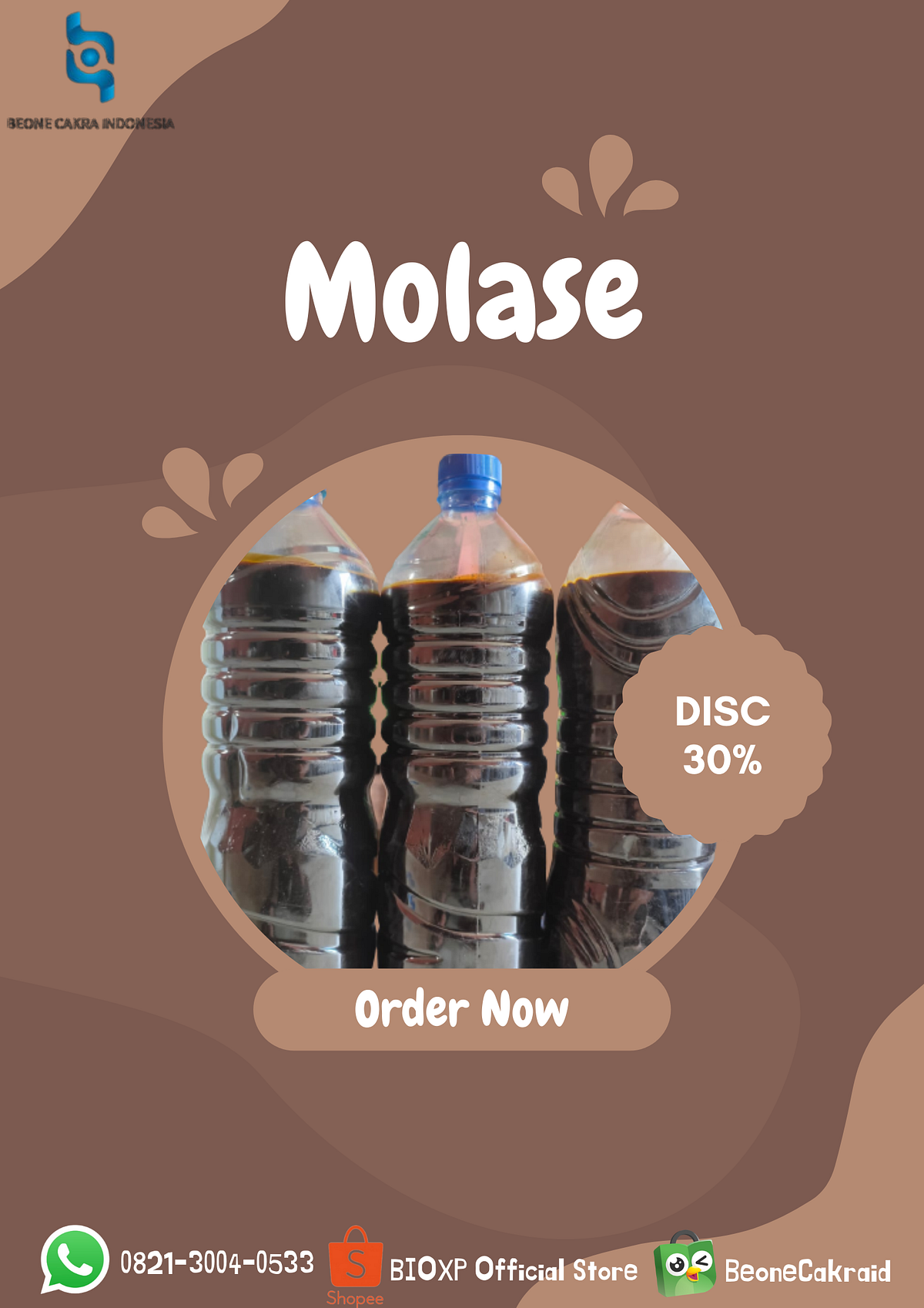 Promo molase cair PT.Hefram Asasta Indonesia - Minarti Dewi - Medium