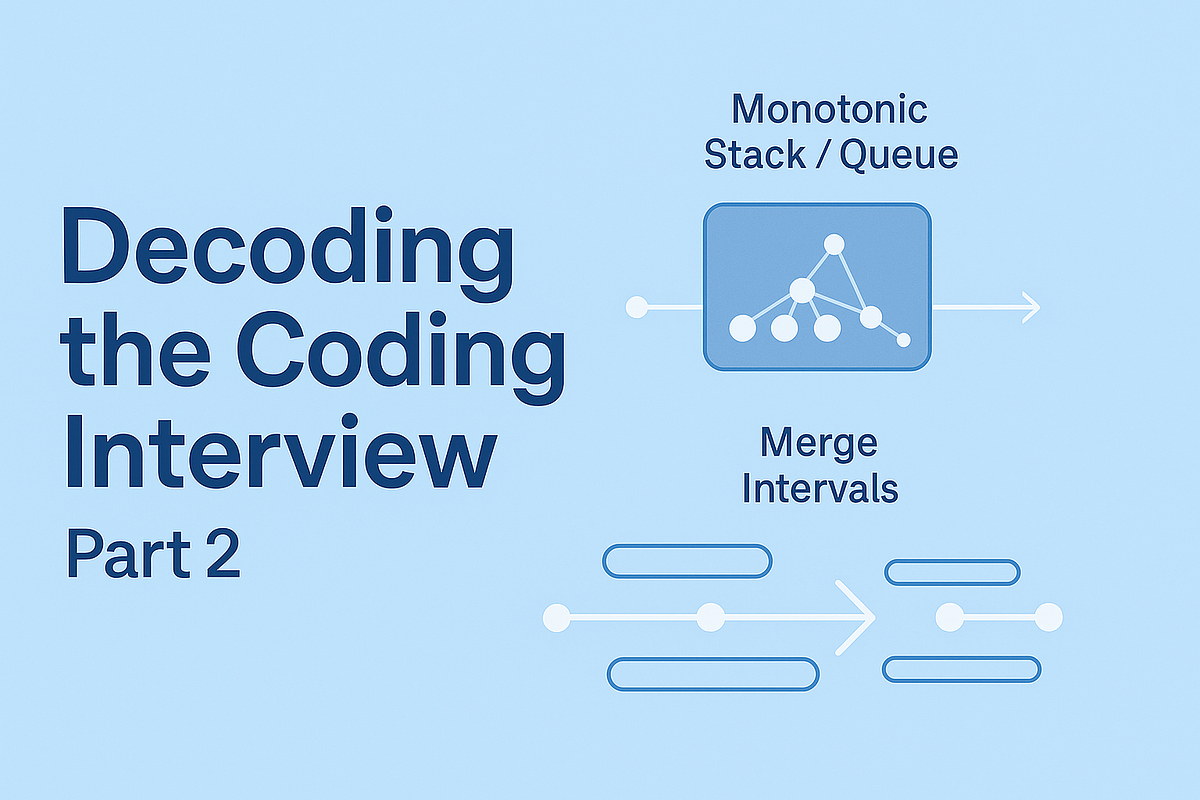 Decoding the Coding Interview — Part 2 | by Jhon López | Sep, 2025 | Medium