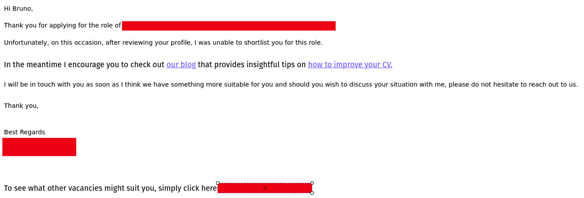 How NOT to write a rejection email | by Mauro Grizia | Medium