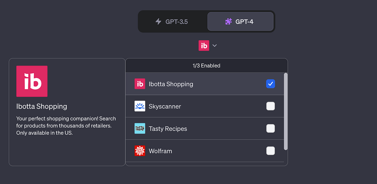 AI-Powered Shopping: Unveiling Ibotta’s ChatGPT Plugin Experience | by ...