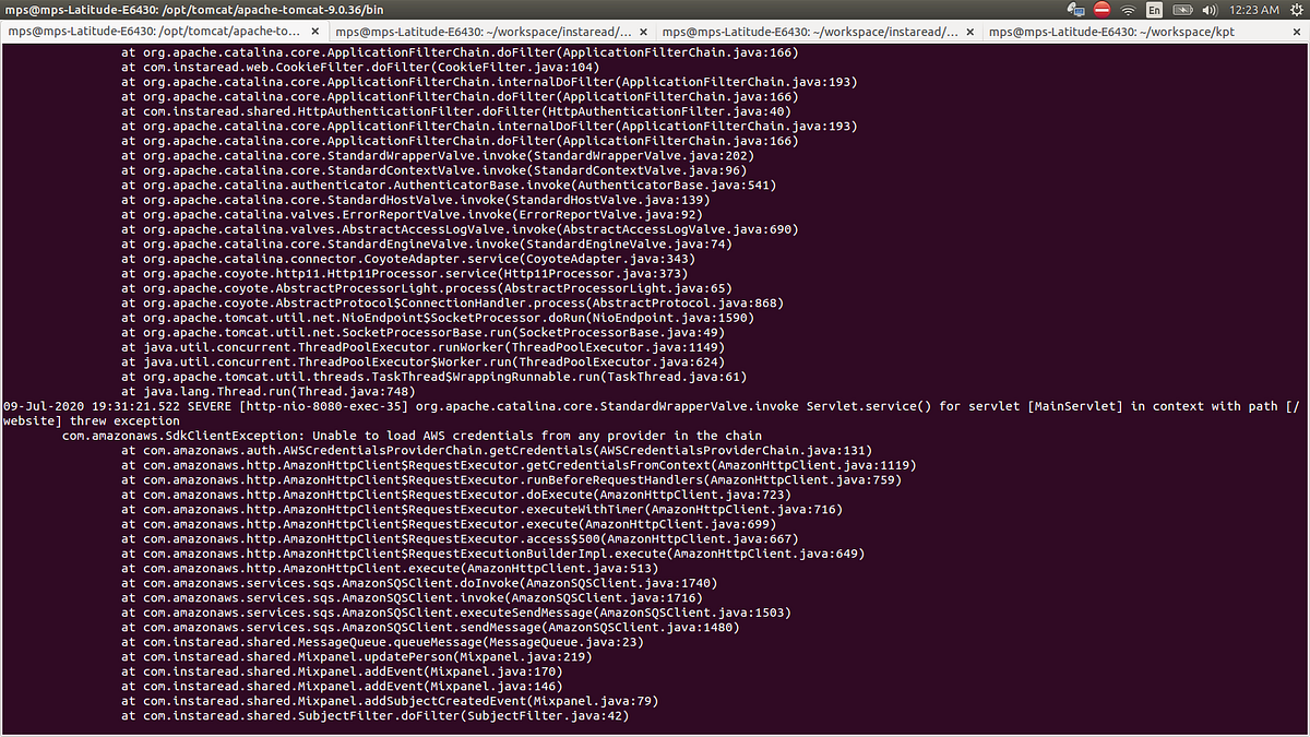 How to fix no region or no credentials found errors when using aws sdk apis | by kiran | Medium