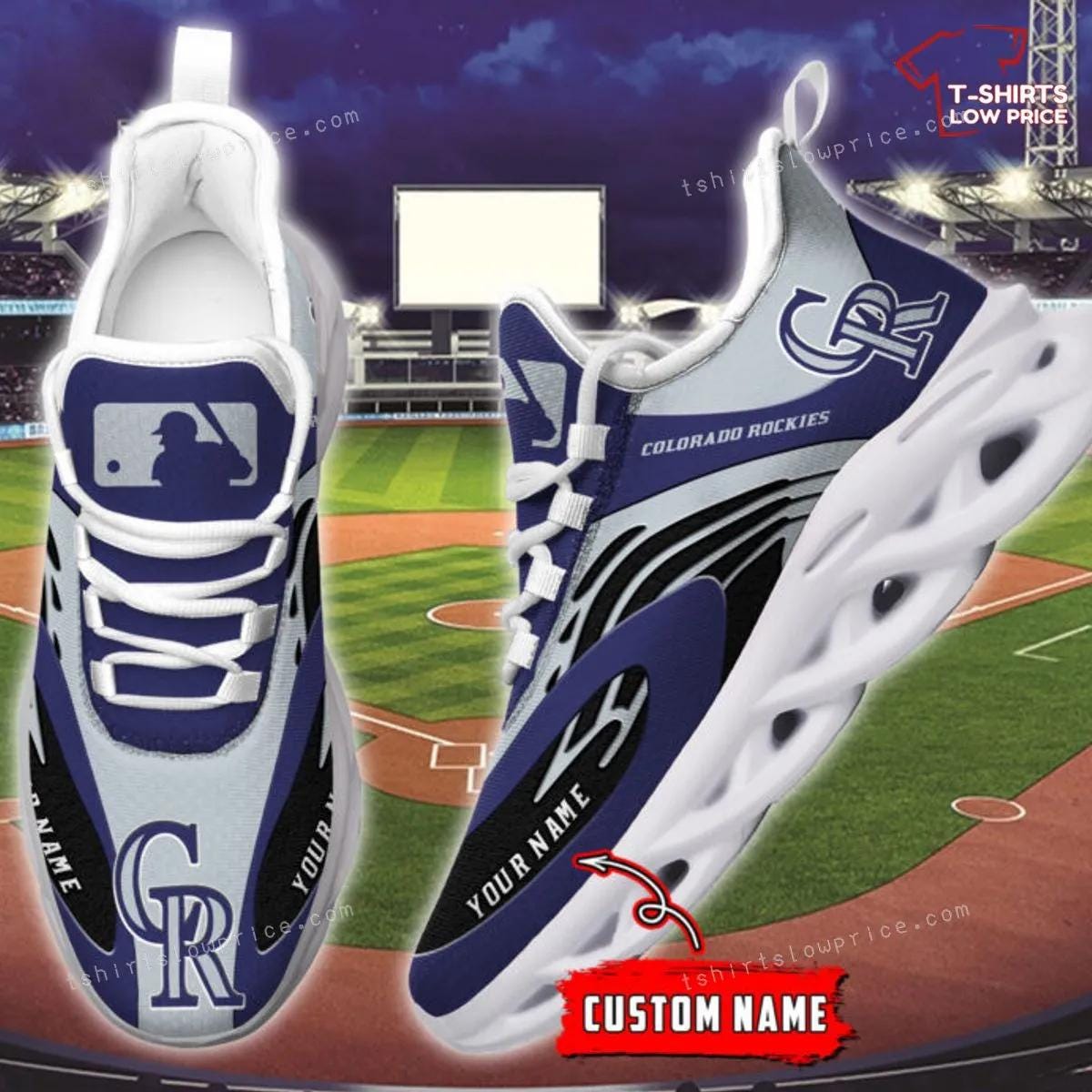 Colorado Rockies MLB Max Soul Shoes Sneakers | by Rafael Pfeiffer | Jun ...