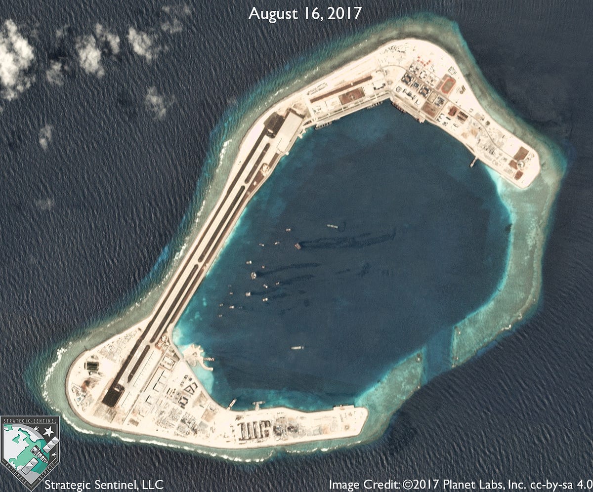 Subi Reef: August 16, 2017. South China Sea fishing season has… | by ...