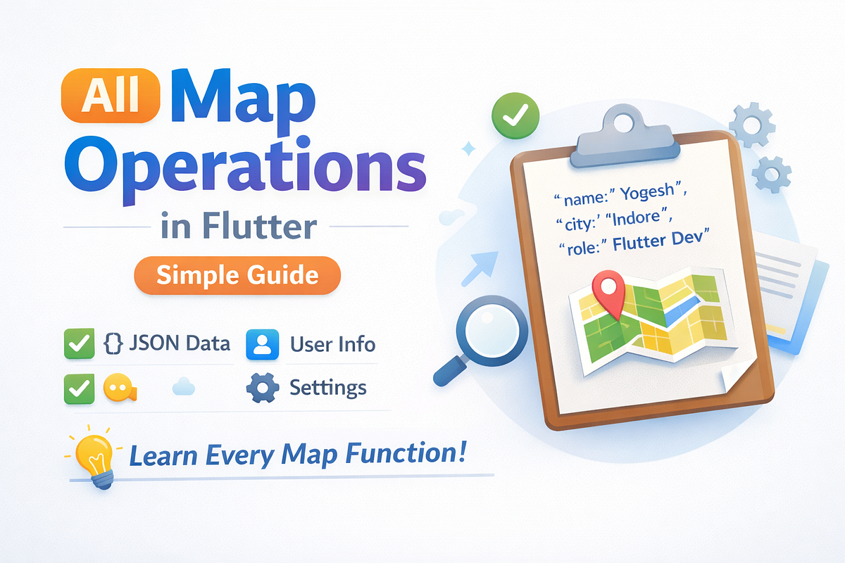 All Map Operations in Flutter (Simple Guide) | by Random Articles | Jan ...