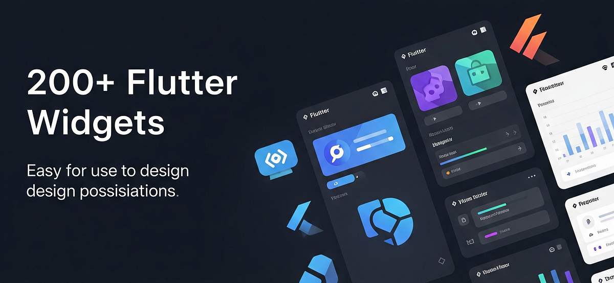 🚀 200+ Flutter Widgets and Build Like a Pro | by Ashfaque Khokhar | Medium