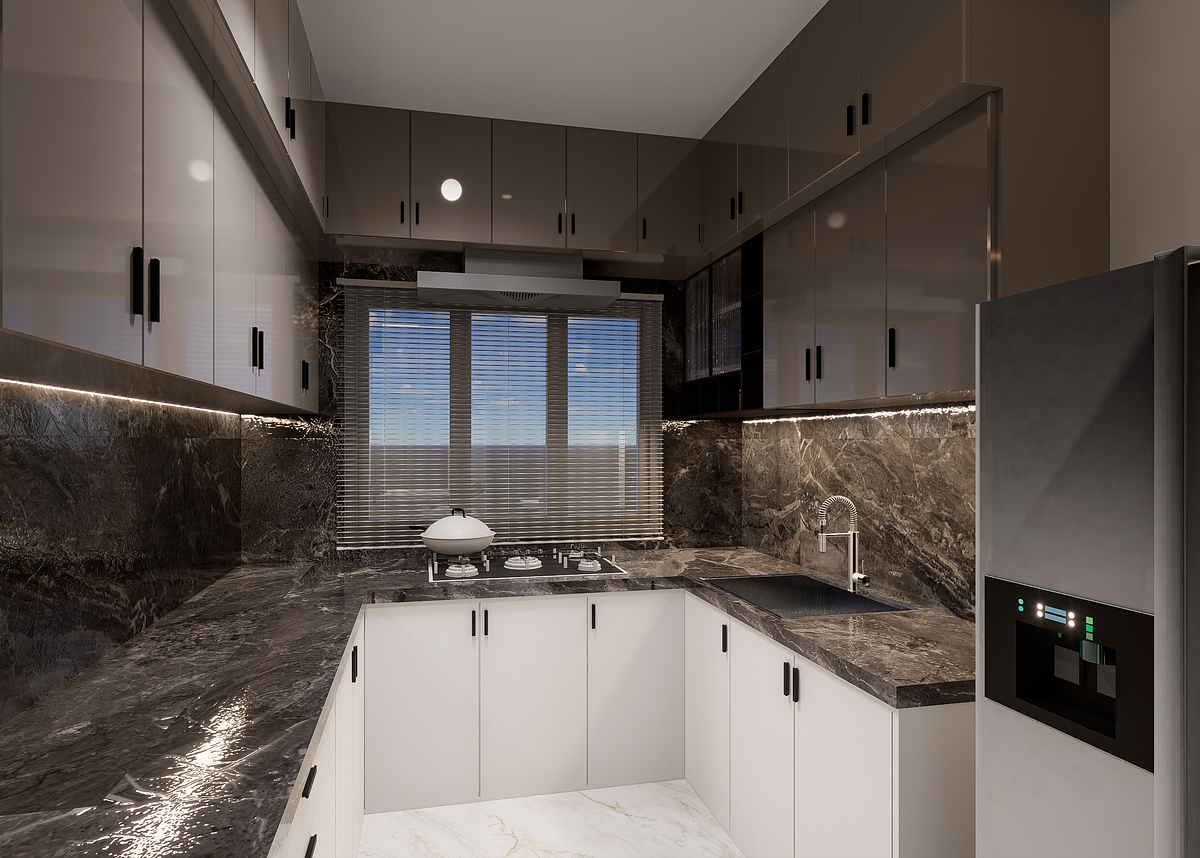 Modular kitchen. At Bihar Interior, we redefine culinary… | by ...