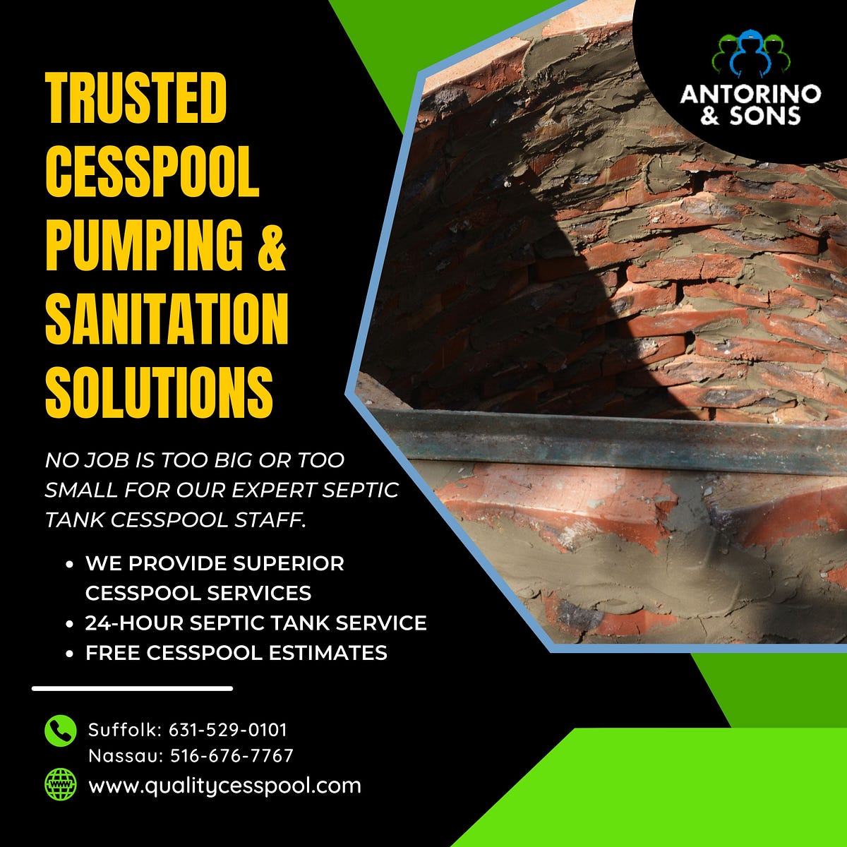Cesspool Pumping Services. Cesspool Pumping Services From Antorino ...