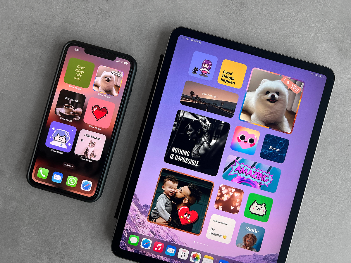 體驗Lively Widget自訂動態小工具的全新iOS功能，打造專屬於個人化動態iPhone主畫面和鎖屏 - Lively Widget ...