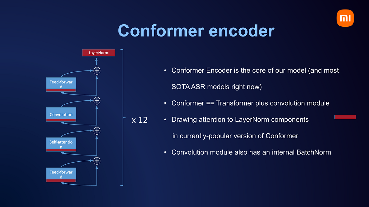 Next-gen Kaldi: Reworked Conformer Model | by Nadira Povey | Medium