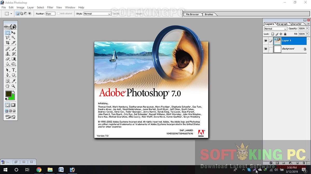Adobe Photoshop 7.0 Serial Number And Product Key | Full Version 2020 ...