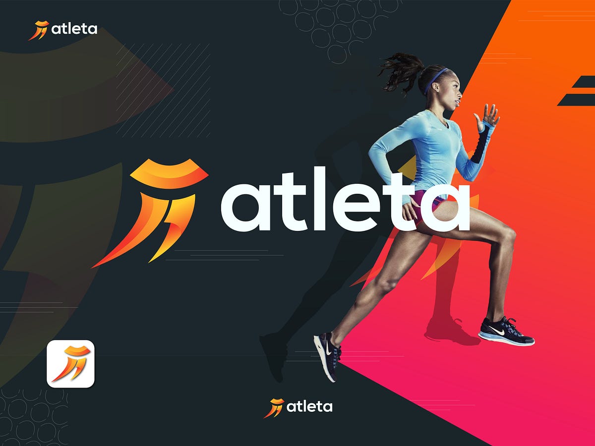 Atleta is a Spanish word. It means Athlete. It’s an Athlete Logo, who ...