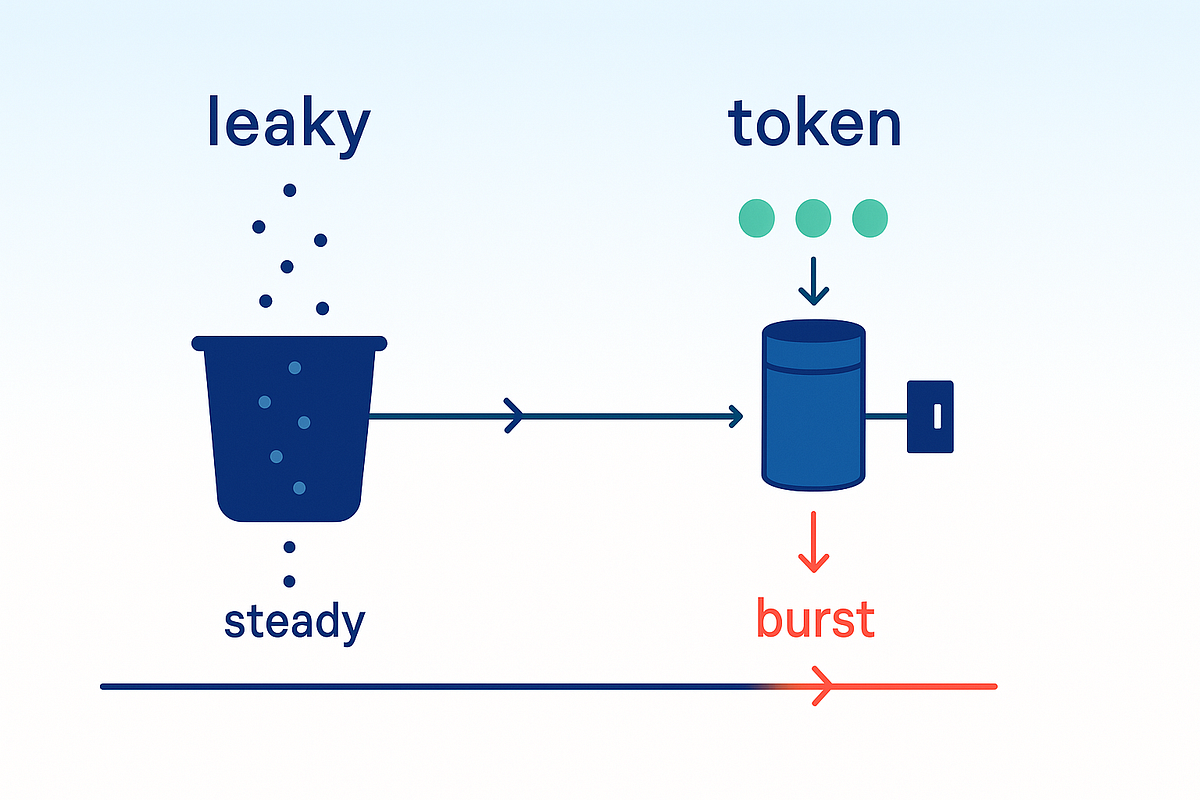 Node Rate Limiting: Leaky vs Token Bucket | by Codastra | Oct, 2025 ...