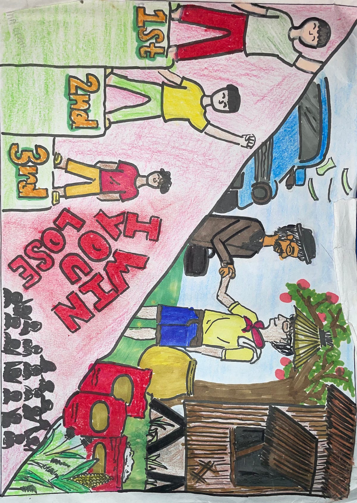 at the top part illustrated cultural relativism by having two people ...