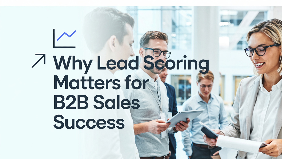 Why Lead Scoring Matters for B2B Sales Success | by Nikita Sherla | Apr ...