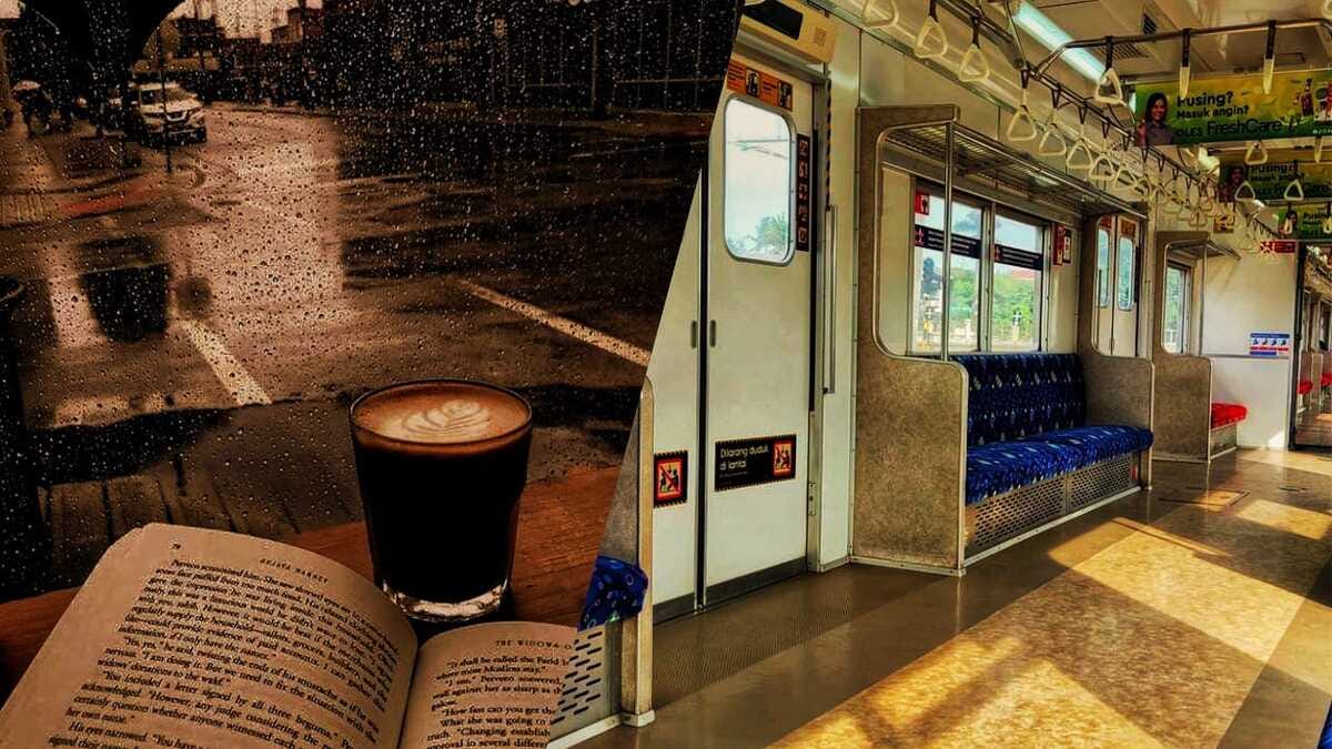 Hujan, Segelas Kopi Panas, dan Lorong Gerbong KRL | by Aksara Langit Praya | Jun, 2025 | Medium
