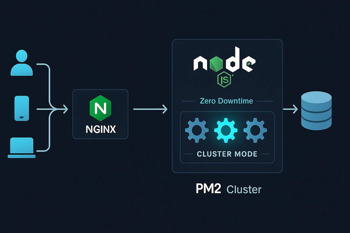 Scaling Node.js APIs with Zero-Downtime Deployments Using PM2 and Reverse Proxies | by Bhagya ...