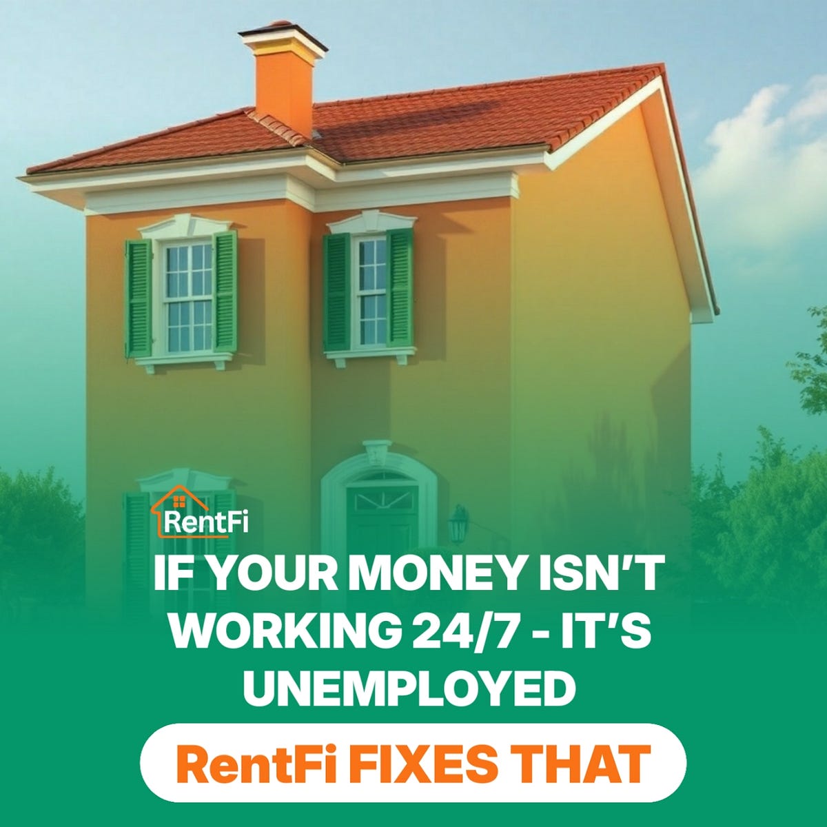 If Your Money Isn’t Working 24/7, It’s Unemployed. RentFi Fixes That ...