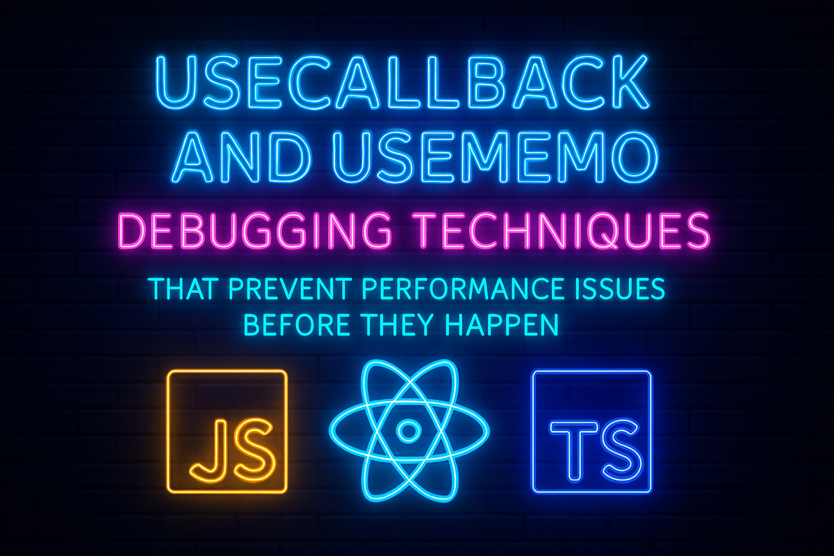 The useCallback and useMemo debugging techniques that prevent performance issues before they ...