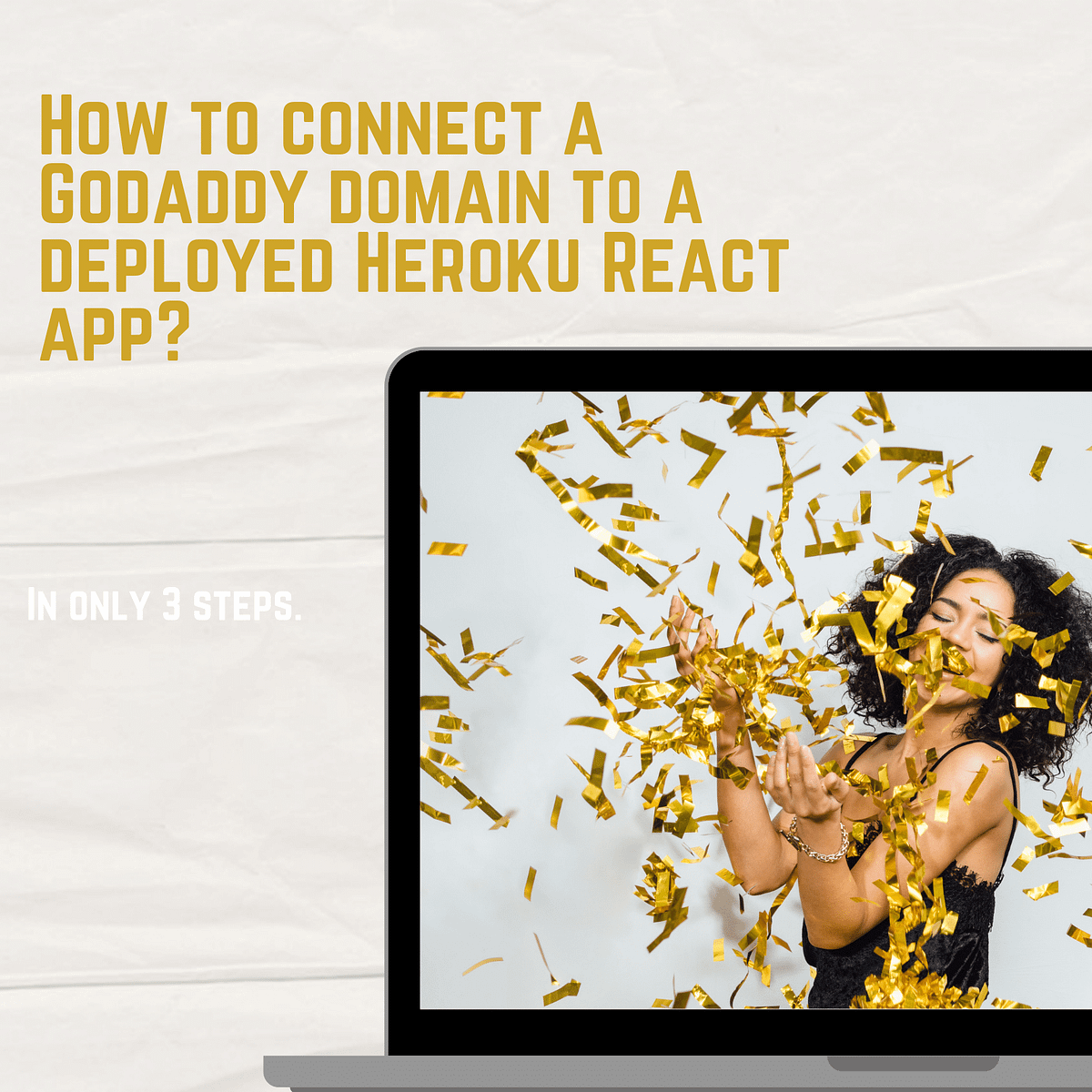 How to connect a Godaddy domain to a deployed Heroku React app | by FAM | Level Up Coding