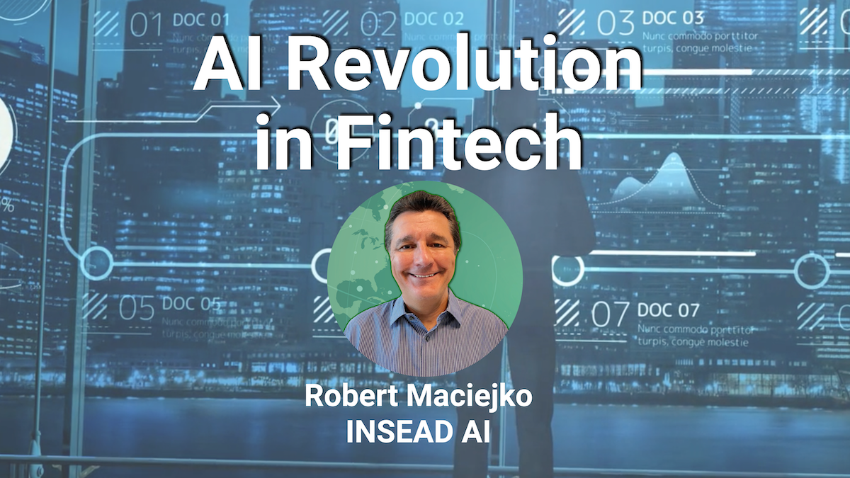 AI Revolution in FinTech. I recently had the opportunity to speak… | by Robert Maciejko | Sep ...