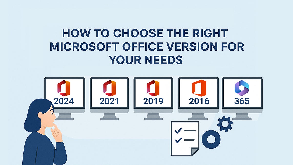 How to Choose the Right Microsoft Office Version for Your Needs | by ...