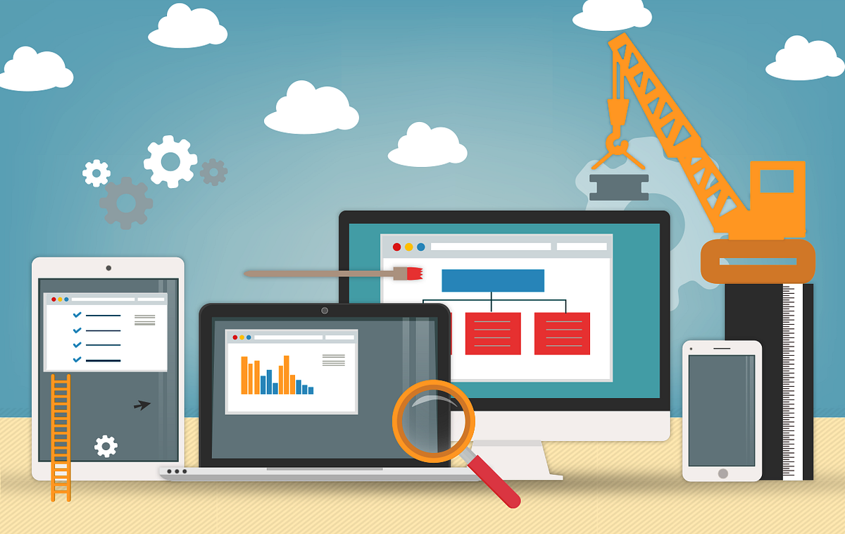 Membuat website: dari template atau desain sendiri? | by Geraldy Miero ...