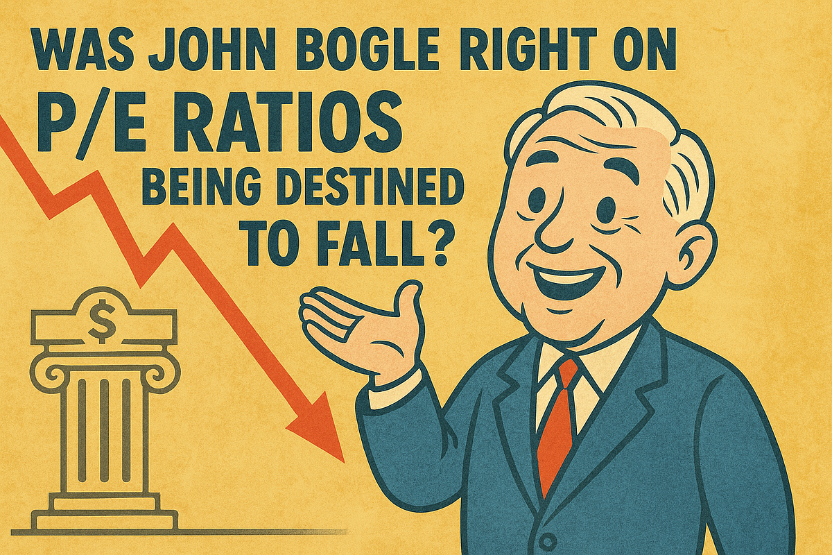 Was John Bogle Right on P/E Ratios Being Destined to Fall by 2027? | by ...