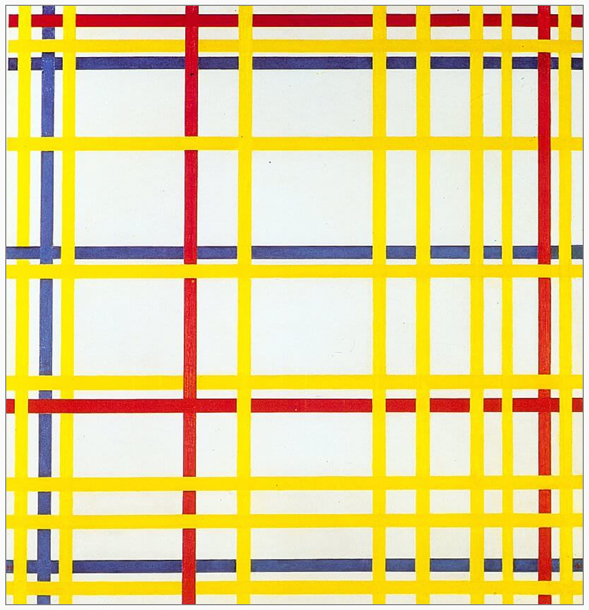 ARTnews: Mondrian masterwork discovered upside down since 1945 | by ...