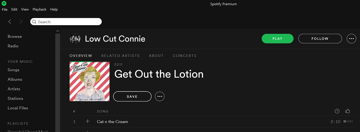 When do you save an album on Spotify? | by Joao Sousa Botto | Medium