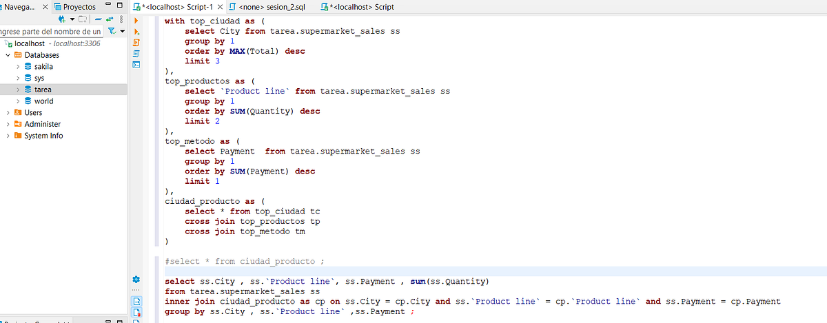Tarea 1 — Base de Datos SQL I - Nfchipana - Medium