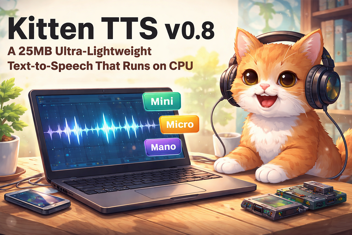 Kitten TTS: A 25MB Ultra-Lightweight Text-to-Speech That Runs on CPU ...