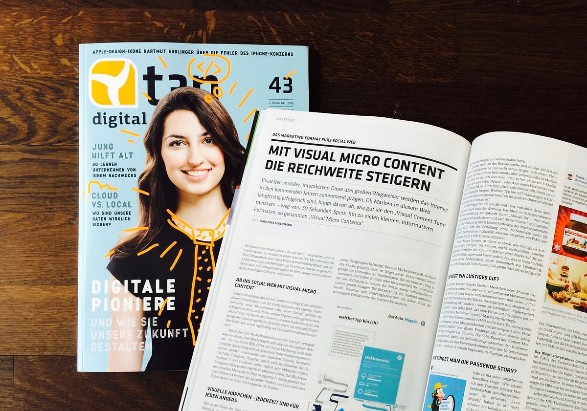 Visual Micro Content — Die digitale Antwort auf den TV-Spot | by C3 Creative Code and Content ...