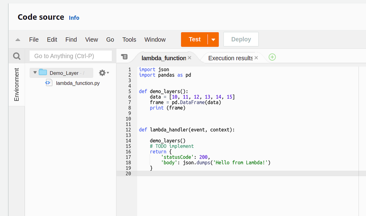 Quick guide to Add Layers in AWS lambda function | by Ashan Iroshan ...