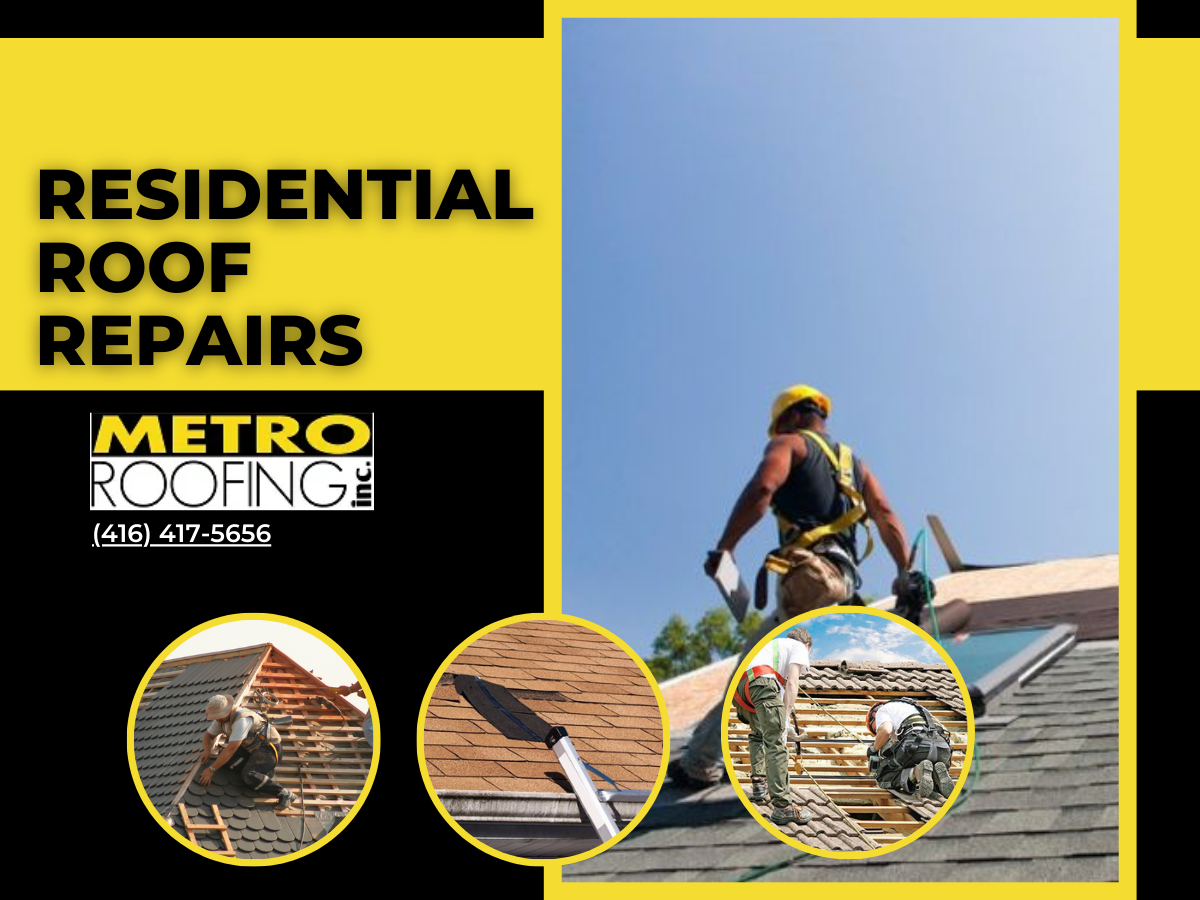 Residential Roof Repairs in Ajax — Metro Roofing | by Metro Roofing's ...