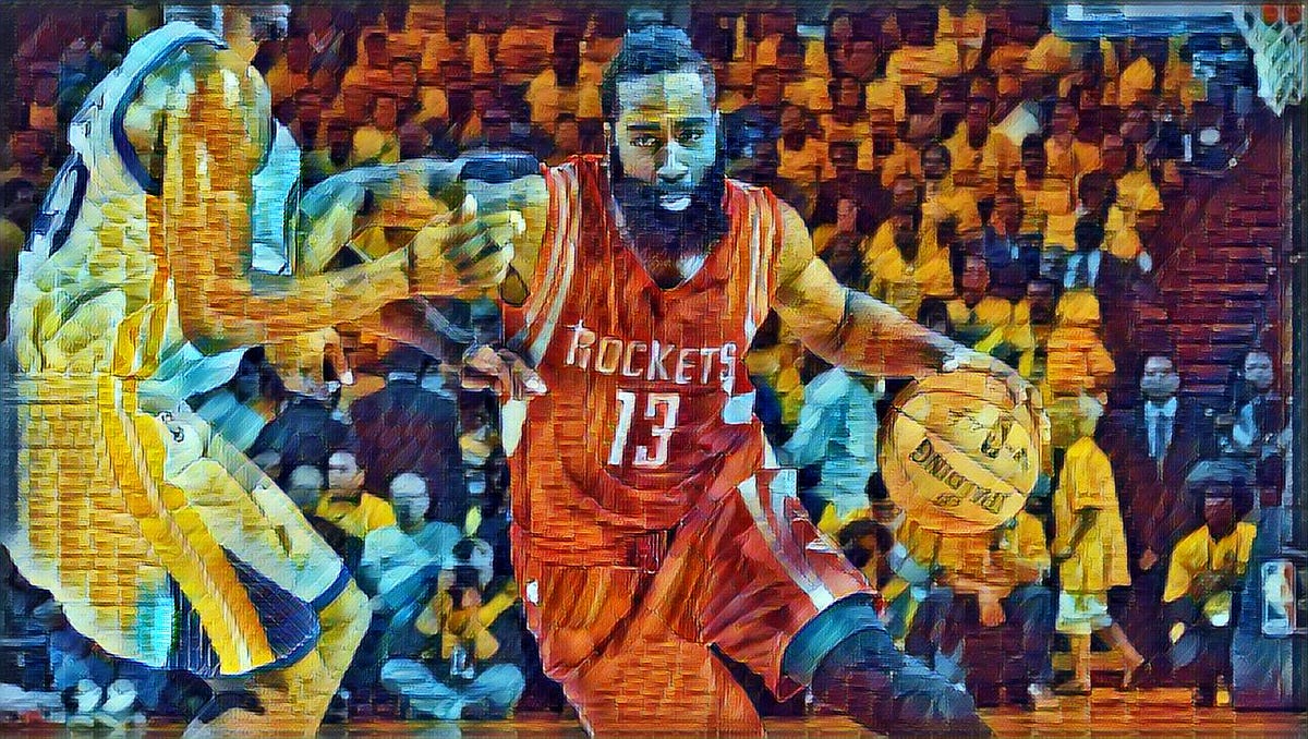 Mixing Art and the NBA. Stylistically transforming these NBA… | by Alex ...