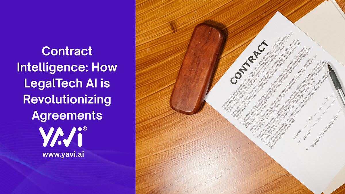 Contract Intelligence: How LegalTech AI is Revolutionizing Agreements ...