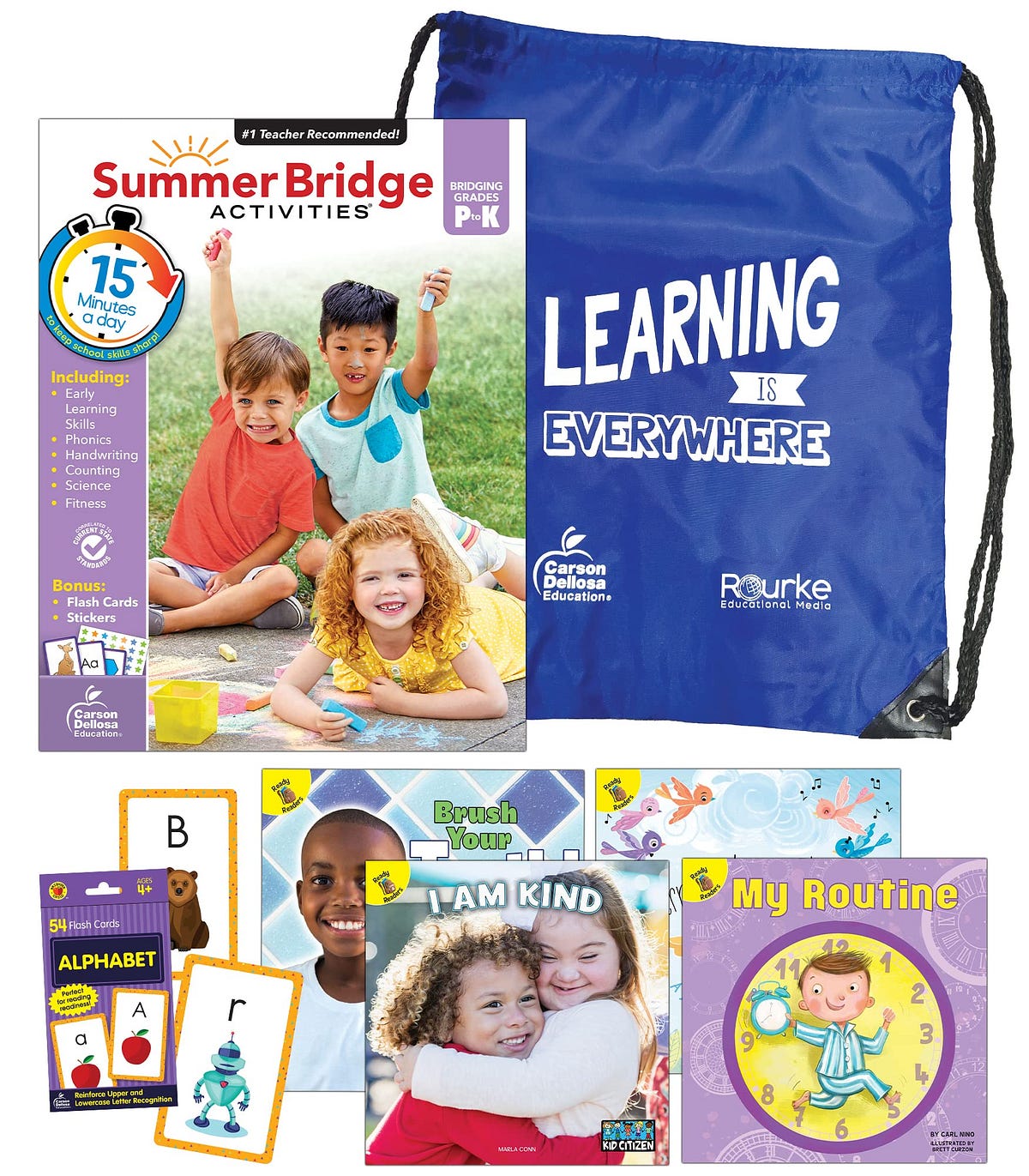 [EBOOK][BEST]} Summer Bridge Activities PreK-K Bundle, Ages 4–5, Summer ...