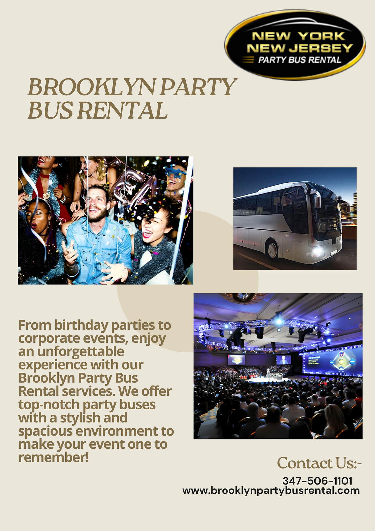 Turn Your Night Out into a Celebration with Brooklyn Party Bus Rental ...