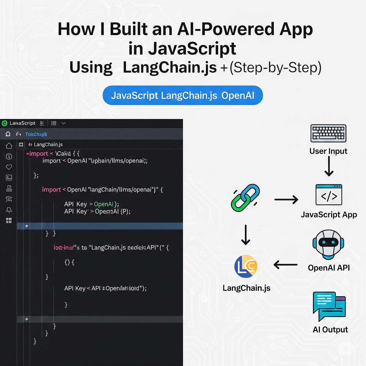 How I Built an AI-Powered App in JavaScript Using LangChain.js + OpenAI (Step-by-Step) | by ...