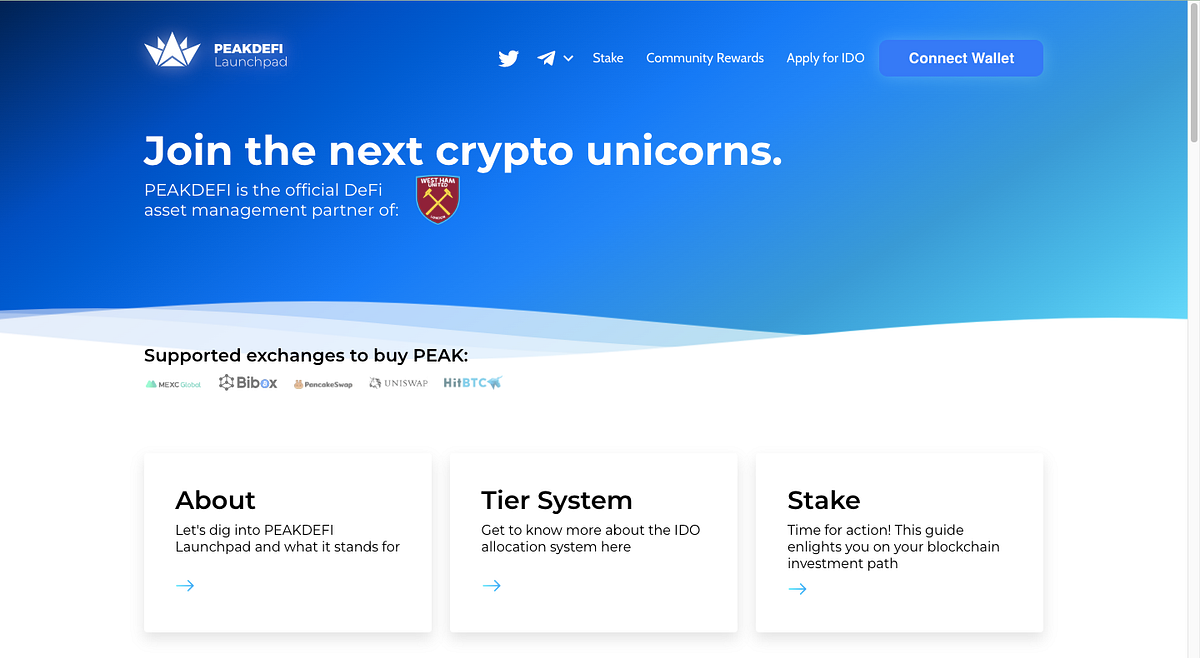 Exploring the Lucrative Income Opportunities with PEAKDEFI Launchpad | by OscarTran | Medium