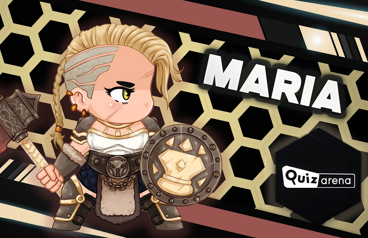 🛡Maria — Gladiatrix of Amazon - Quizarena.io - Learn-To-Earn Blockchain ...