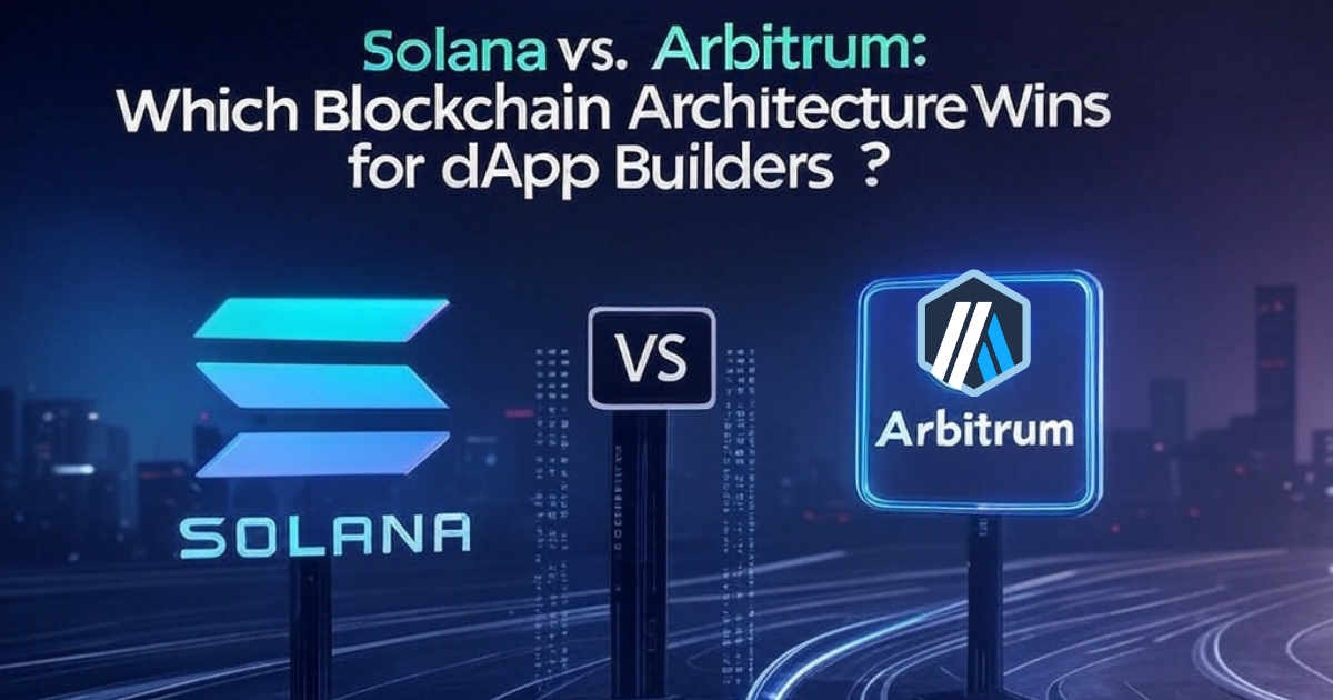 Solana vs. Arbitrum: Which Blockchain Architecture Wins for dApp ...