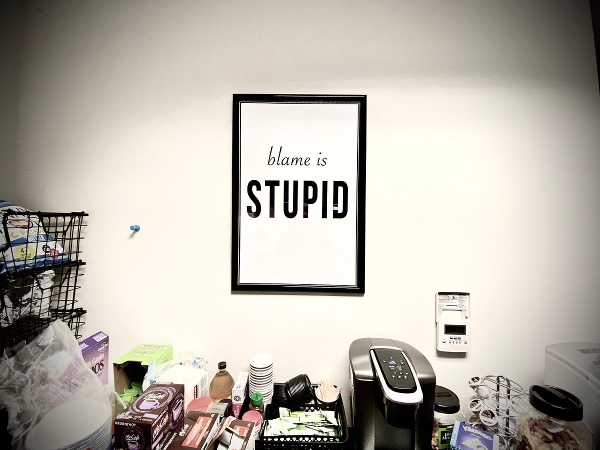 Blame is Stupid!. Blame doesn’t solve anything but hurts… | by Kabir ...