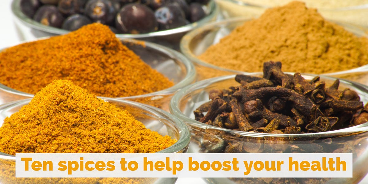 Ten spices to help boost your health | by Healthspan | Medium