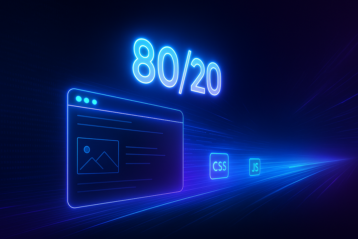 The 80/20 Guide to Frontend Performance: Small Fixes That Feel Like Magic | by Pratap Tengale ...