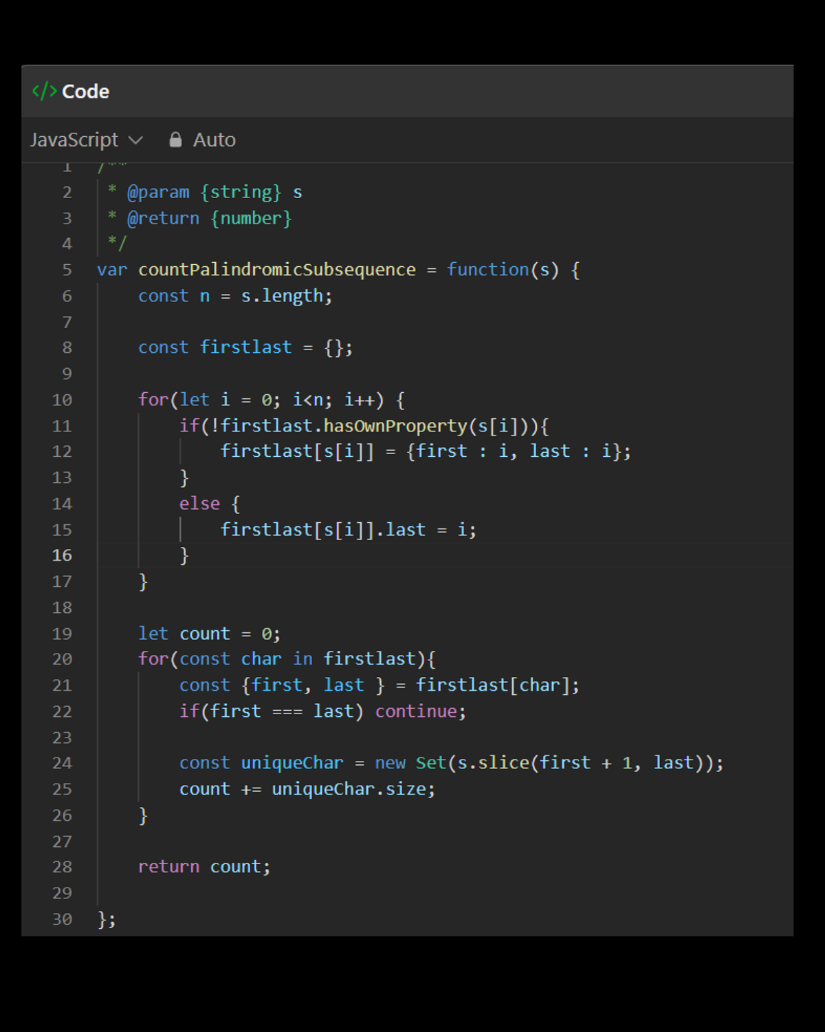 Unique Length-3 Palindromic Subsequences | by Shweta | Jan, 2025 | Medium