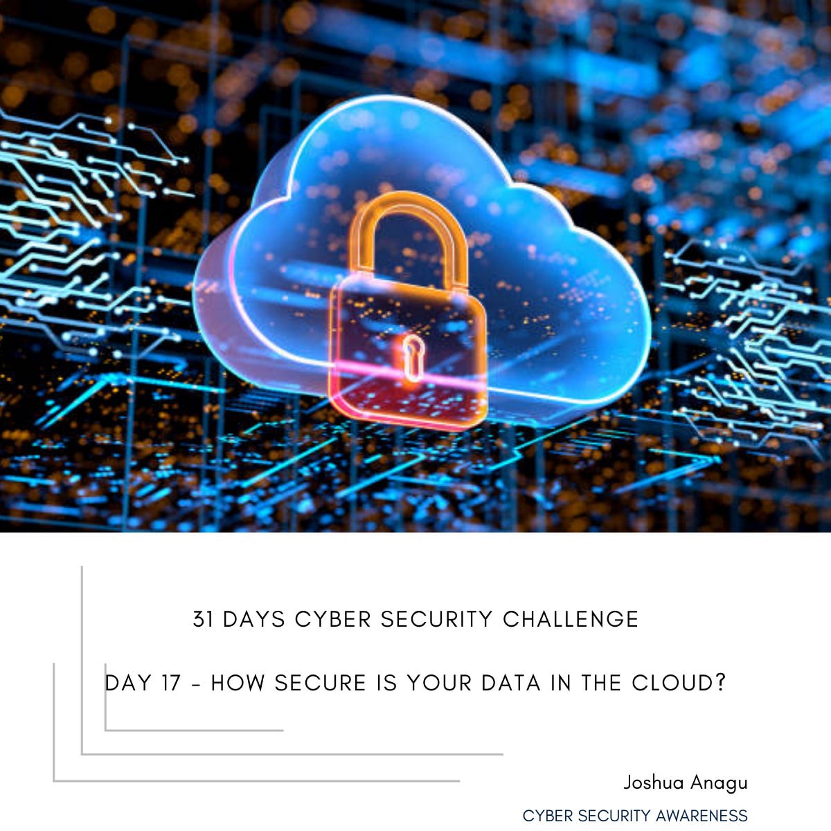 Day 17 — How Secure is Your Data in the Cloud? | by Joshua Anagu | Oct ...
