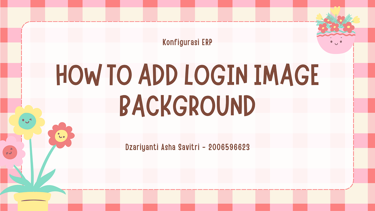 How to Add Login Image Background | by Dzariyanti Asha Savitri | Medium