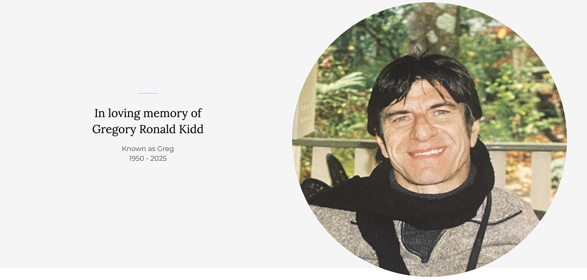 Vale Greg Kidd: Advocacy through Living | by Moana Jessica Kidd | Jan ...