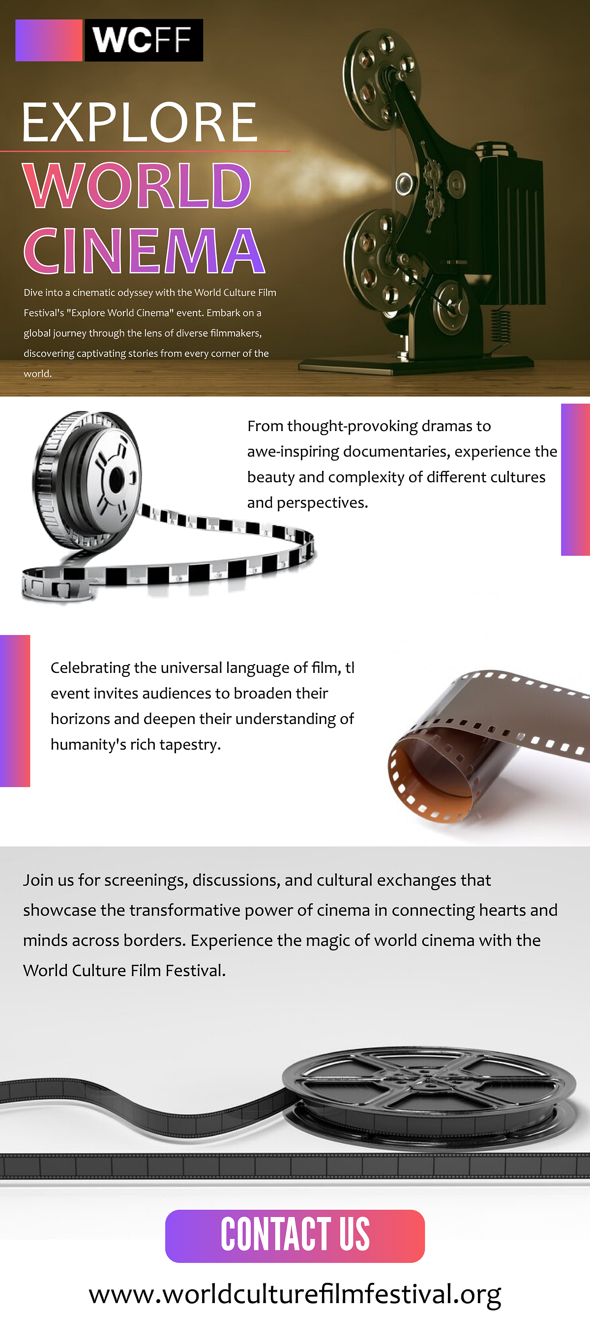 World Culture Film Festival: Inspiring change through Purposeful Cinema ...